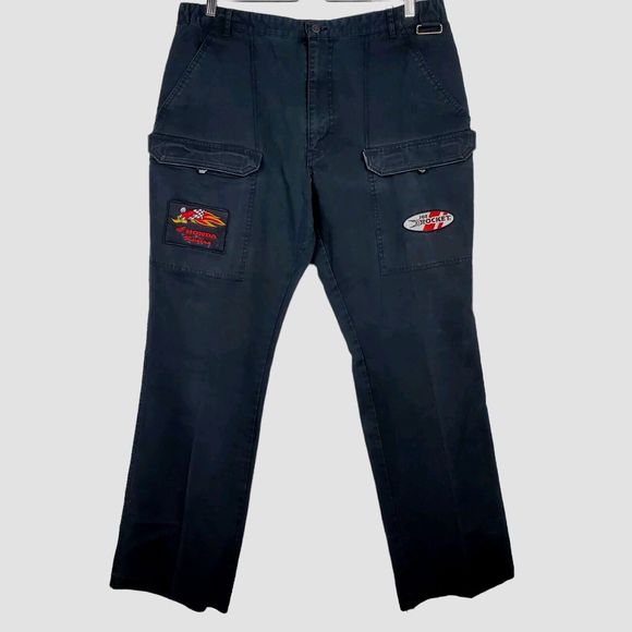 Honda | Pants | Vintage Honda Racing Joe Rocket Cotton Black Woody ...